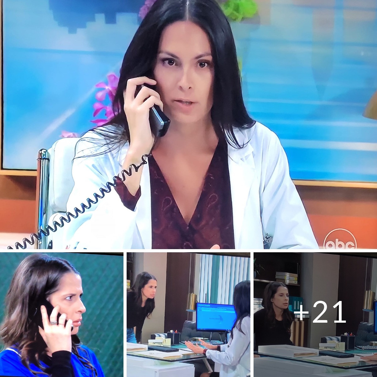 Terry call Sam asking her to come to GH immediately. Sam met Terry at ...