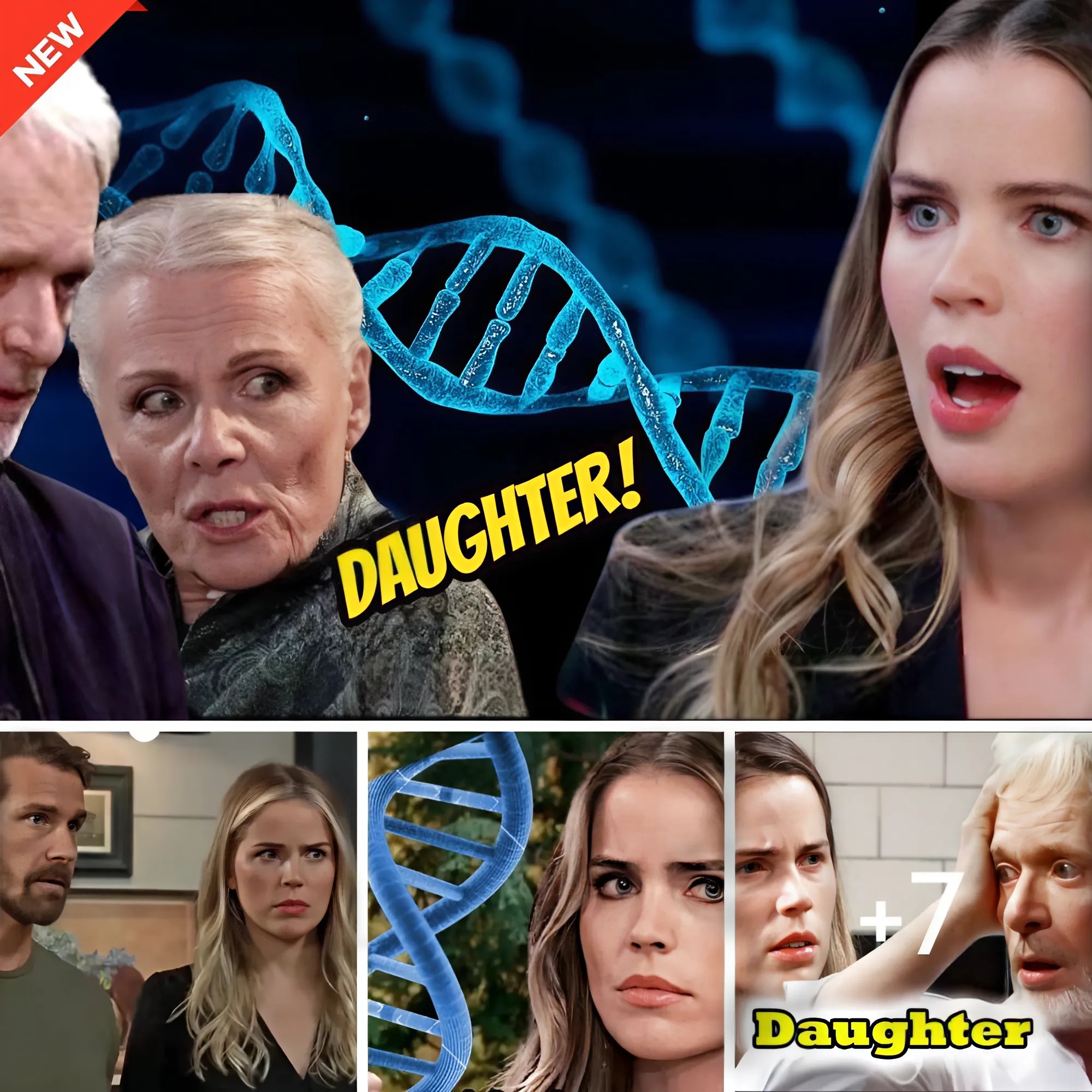 DNA Proves Sasha Is Luke And Tracy's Lost Daughter! General Hospital ...